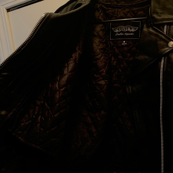 Unik | Jackets & Coats | Unik Leather Jacket | Poshmark